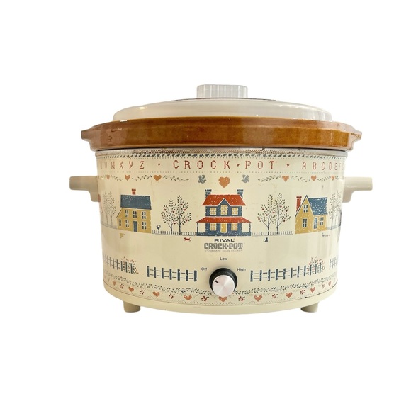 Rival | Kitchen | Vintage Rival Crock Pot Slow Cooker Lid 5 Qt ...